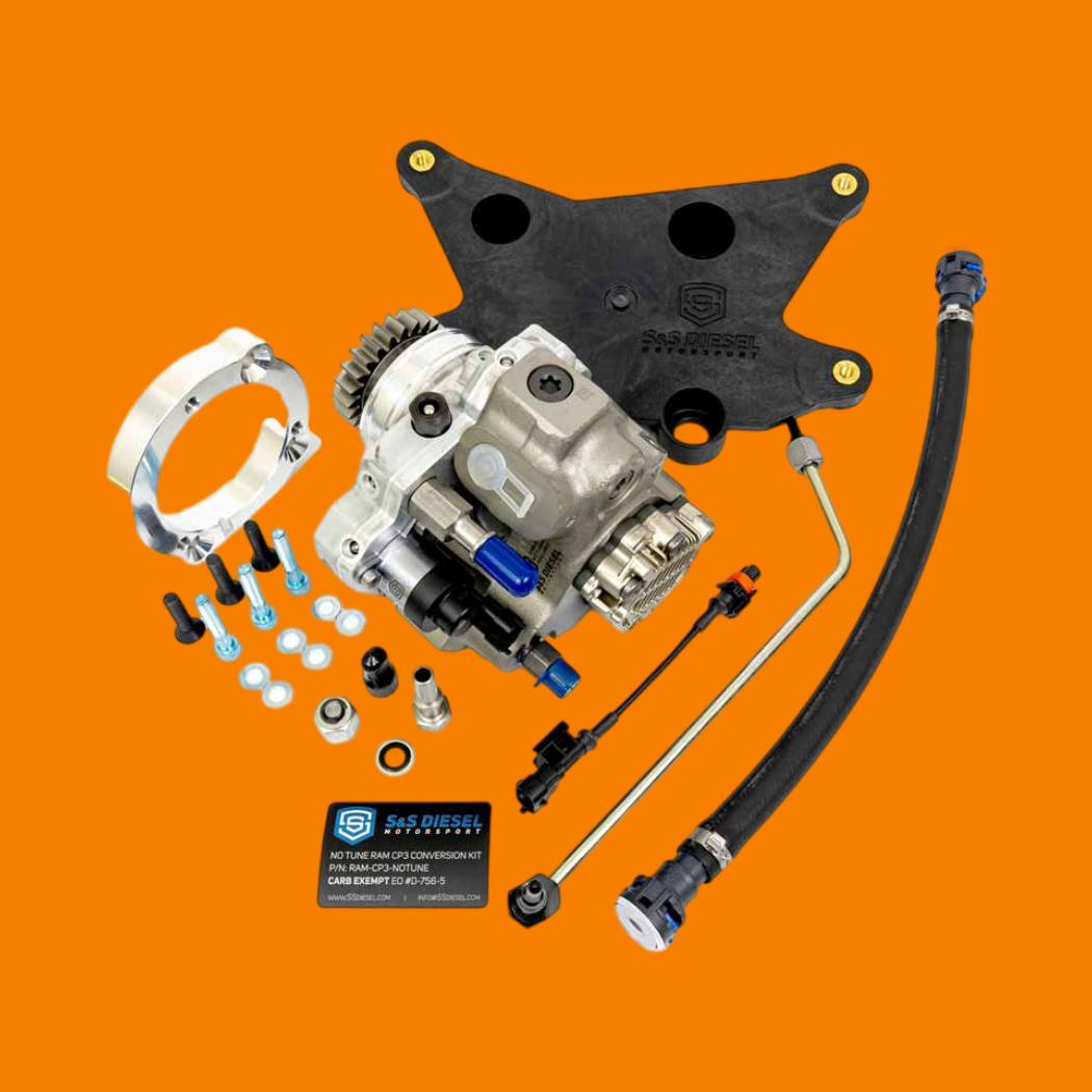 S&S Diesel Ram CP4 to CP3 Conversion Kit – PowerDown Diesel Performance LLC